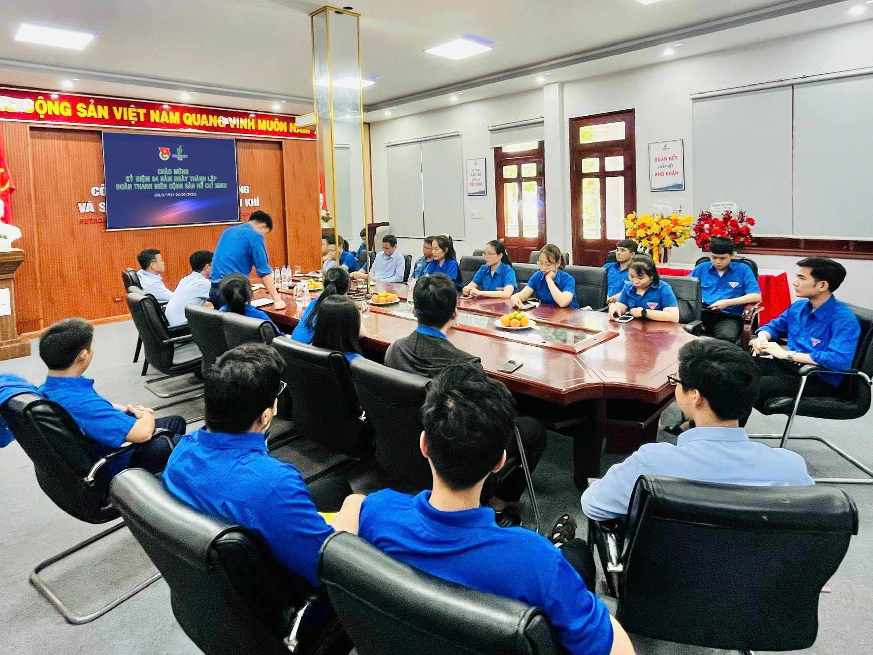 Ban Lãnh đạo và Công đoàn Công ty PMS gặp mặt chúc mừng đoàn thanh niên ...